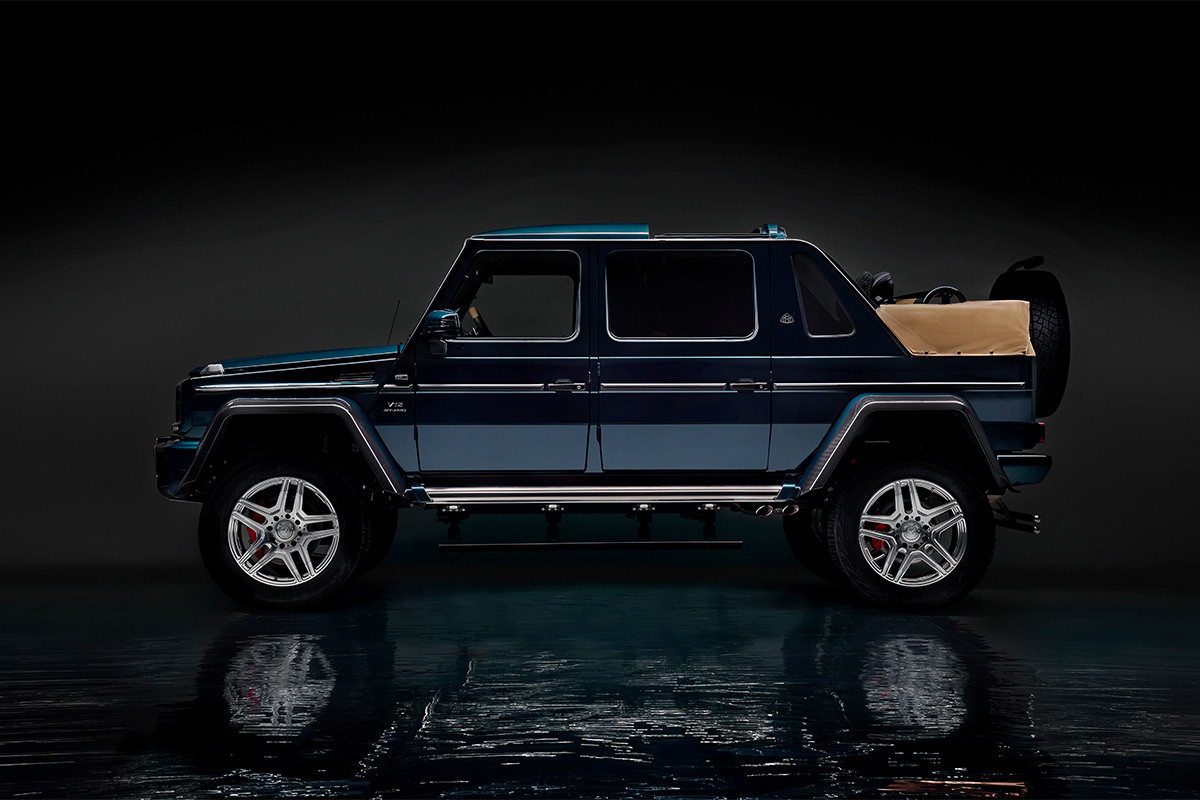 Drake sắm siêu xe Mercedes-Maybach G 650 Landaulet