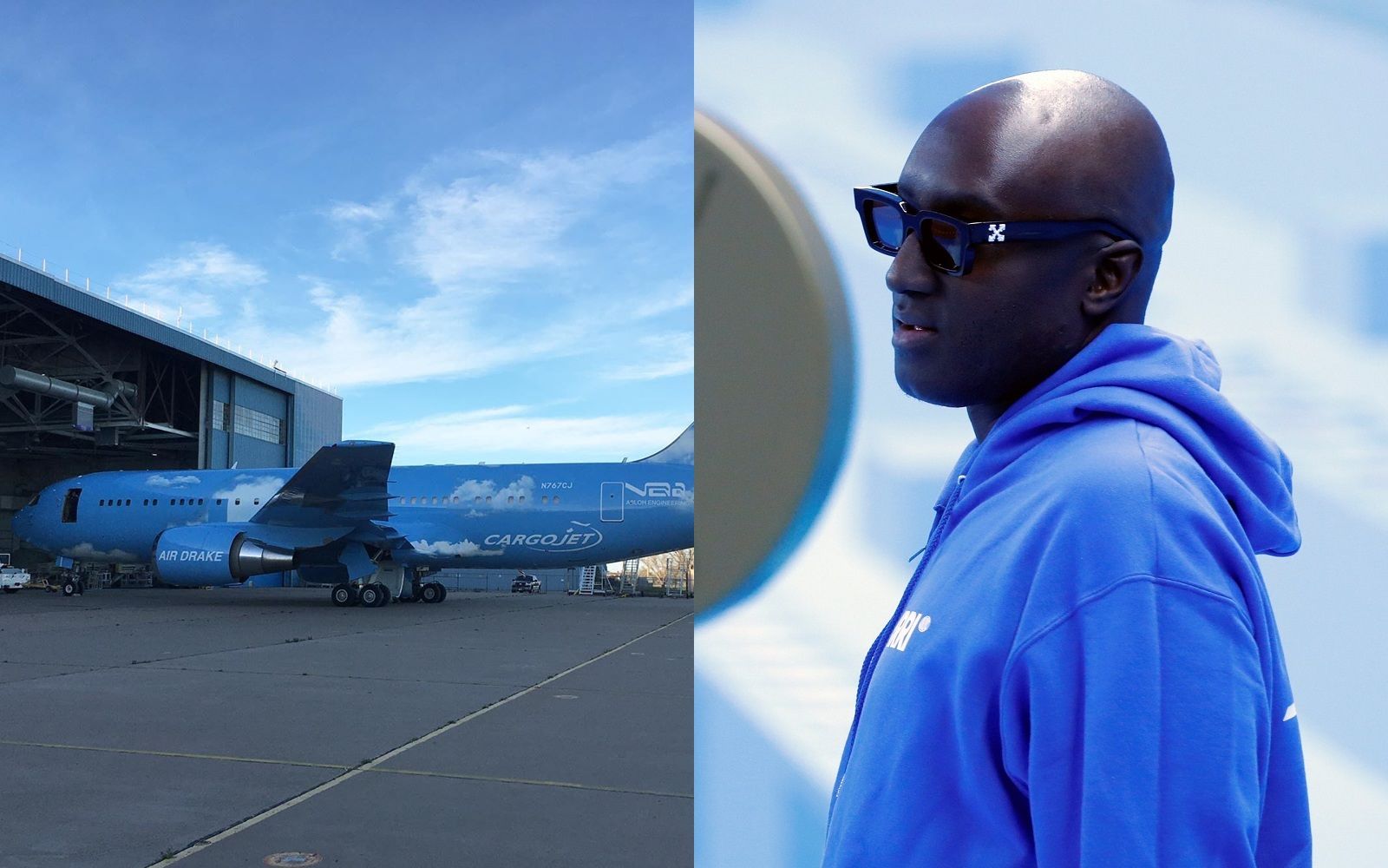 Máy bay của Virgil Abloh thiết kế cho rapper tỷ phú Drake có gì đặc biệt?