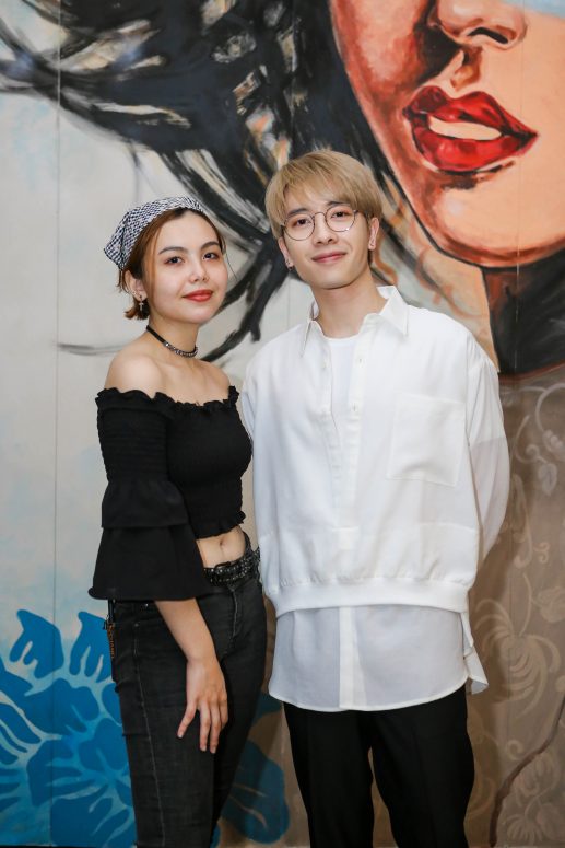 Nicky Trần - Thành viên của nhóm nhạc Monstar ST .319 tại lễ khai ...