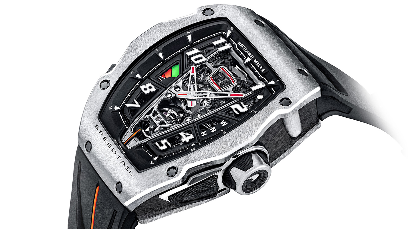 Richard Mille RM 40-01 Automatic Tourbillon McLaren Speedtail: Phô diễn nét đẹp từ thế giới cơ khí
