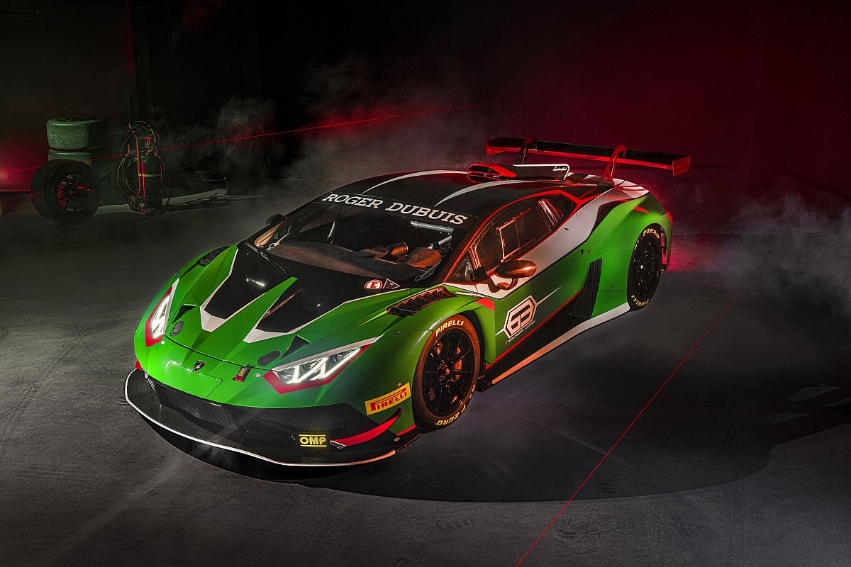 Lamborghini chính thức giới thiệu Huracan GT3 EVO2 lắp động cơ V10 thế ...