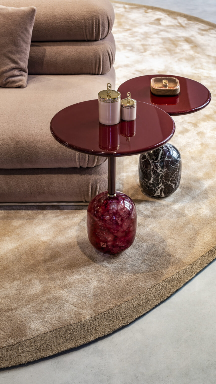 (Bottini Marble table coffee) FENDI Casa_Milano Design Week 2023 ...