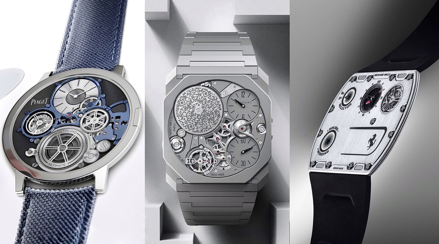 Richard Mille, Piaget cùng Bvlgari và cuộc cạnh tranh không hồi kết