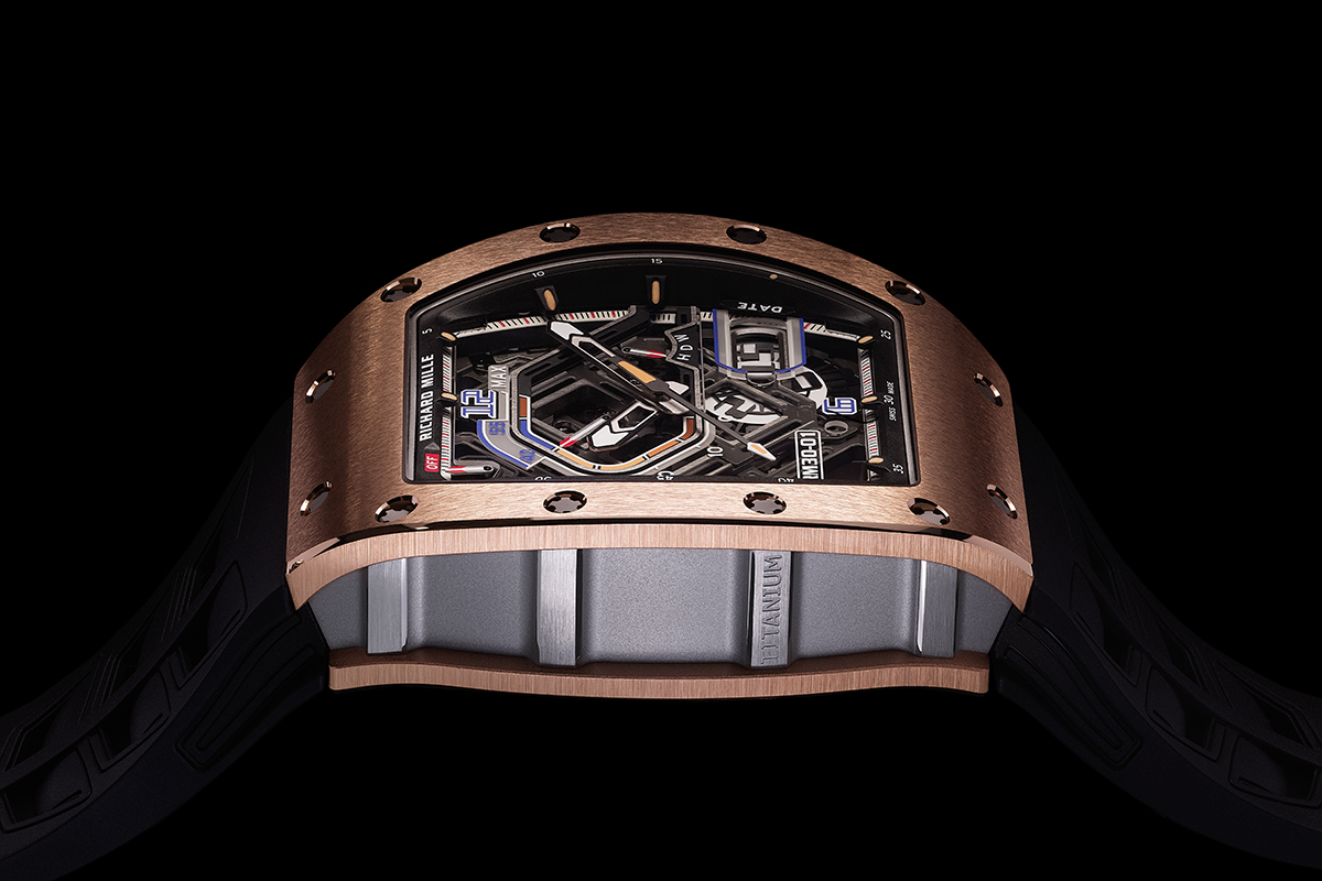 RM 30-01 Automatic ra mắt với rotor tự động ngắt cho phép kiểm soát ...