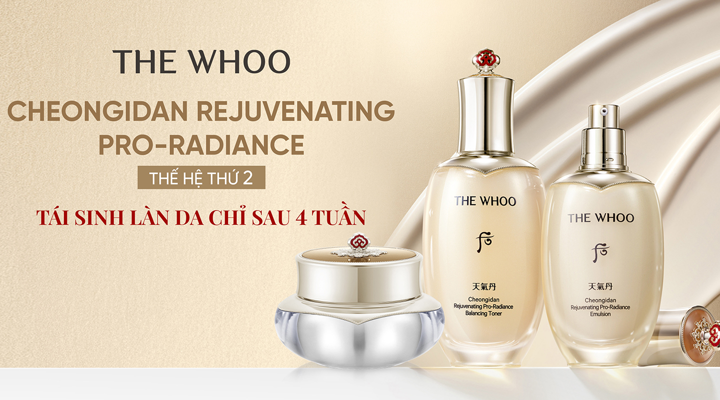 Cheongidan Rejuvenating Pro-Radiance thế hệ thứ 2: Dấu ấn từ loài hoa ...